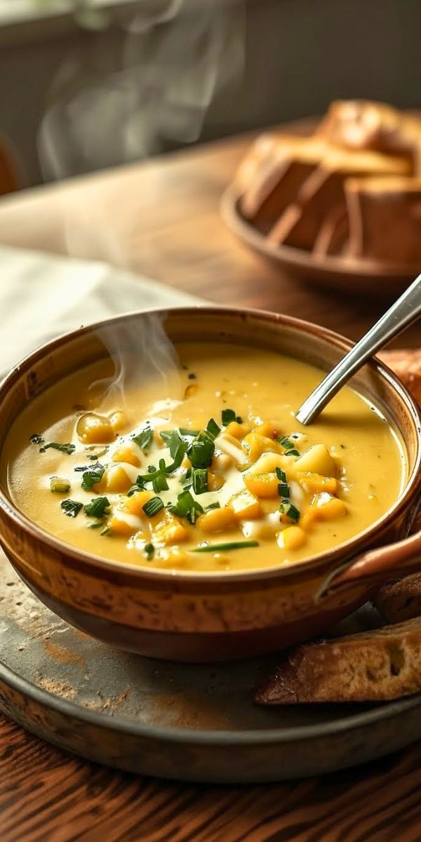 Creamy Corn Chowder Recipe - Dive Crave